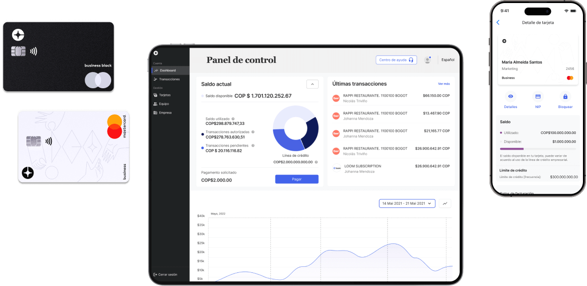 Tarjeta de Crédito Empresarial y Plataforma de Gestión de Gastos | Clara